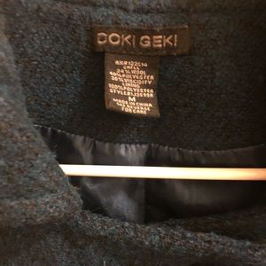 Doki Geki | Jackets & Coats | Doki Geki Gorgeous Blue Jacket So Cute ...